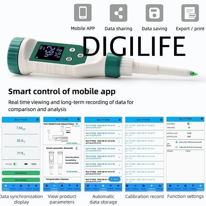 Jual New Meat Ph Meter Daging Buah Makanan Food Acid Tester Sayur Fruit ...