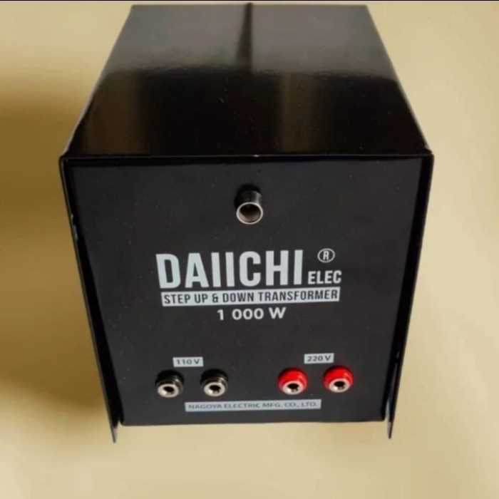 Jual Trafo Step Up Step Down 1000 Watt 110V-220V Daiichi | Shopee Indonesia