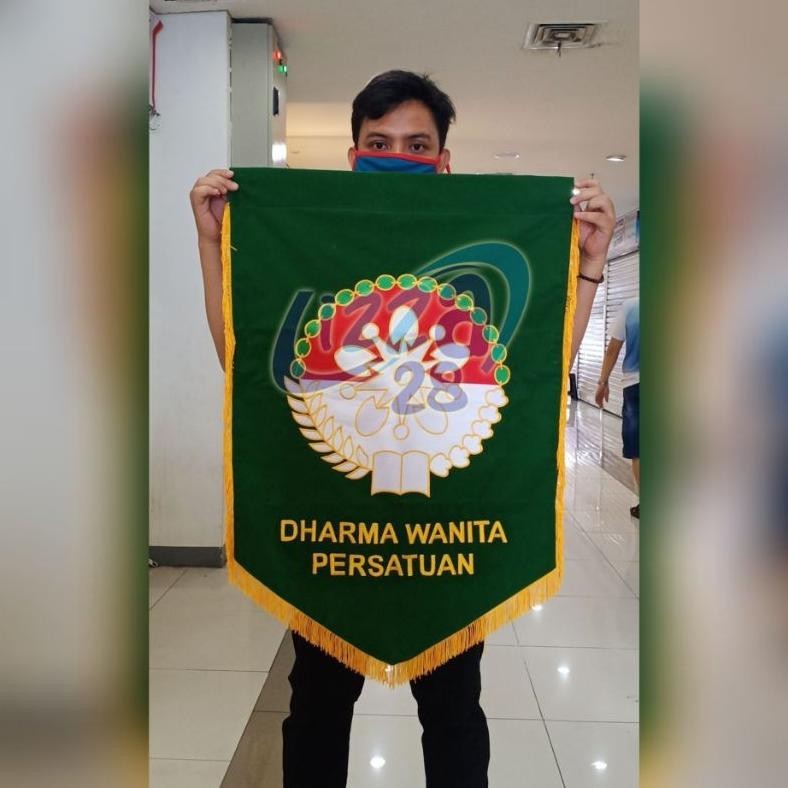 Jual DCF bendera vandel pataka logo DHARMA WANITA uk 75 x 55 cm dan ...
