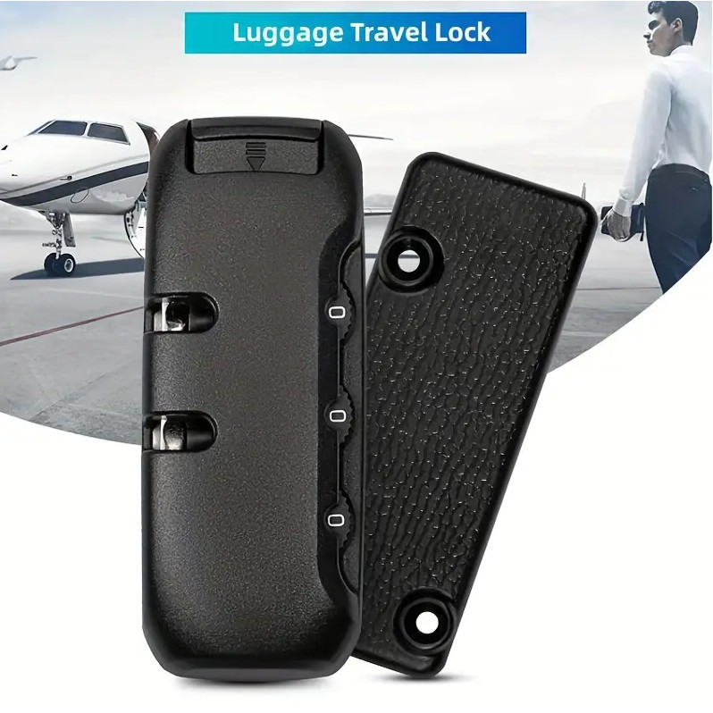 Jual YiF Gembok Koper Ritsleting 3 Digit Password Suitcase Zipper Lock ...