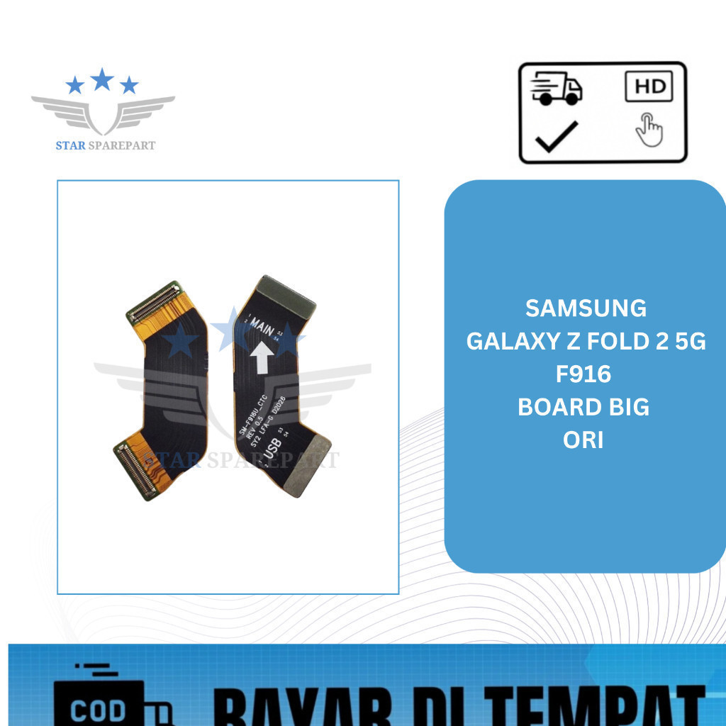 Jual FLEXIBEL SAMSUNG F916 BOARD BIG ORI (GALAXY Z FOLD 2 5G) | Shopee ...