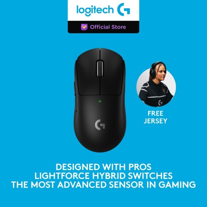 Jual Ready Logitech G PRO X SUPERLIGHT 2 Mouse Gaming Wireless E-Sports ...