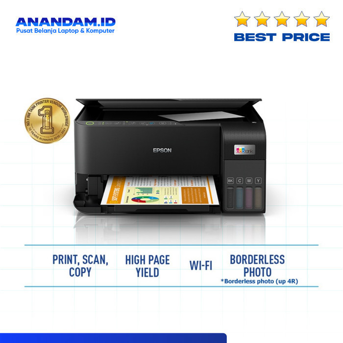 Jual Printer Epson L3550 All-in-one Print Scan Copy Wireless Wifi ...