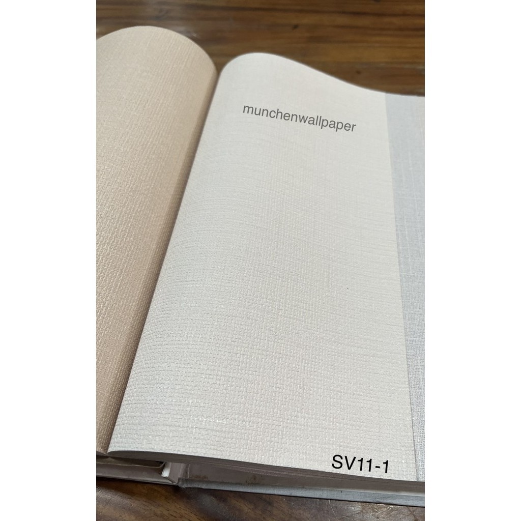 Jual Wallpaper Dinding Polos Texture Tebal Putih Cream Abu Biru Mewah ...