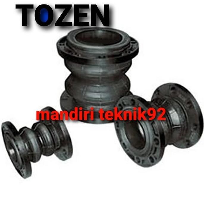 Jual Flexible Tozen 2"Inch / Flexibel Rubber Joint Jis 10K (Twin Flex ...