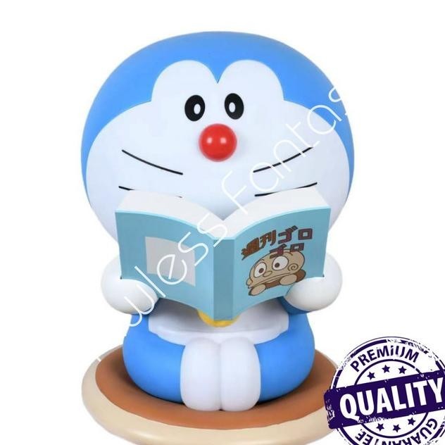 Jual Doraemon Reading Take Break Huge Large Scale Anime Statue Figure ...