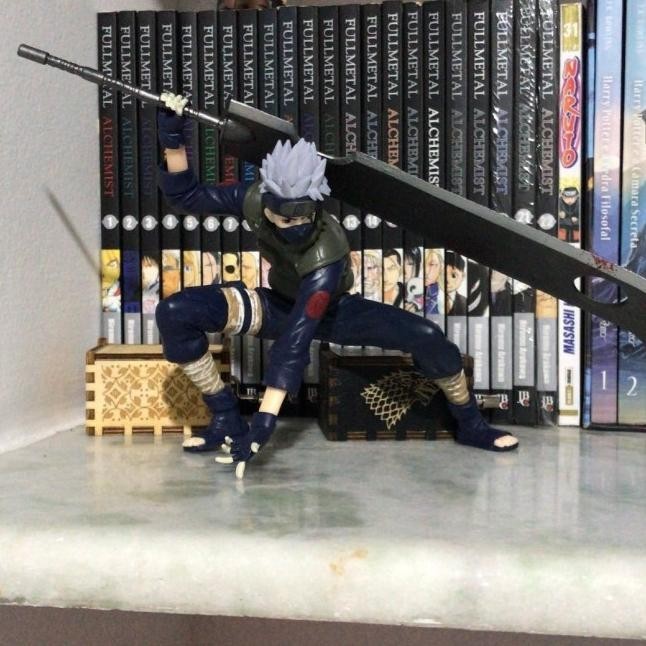 Jual Action Figure Naruto Shippuden Kakashi Hatake Sensei Pvc Kws ...