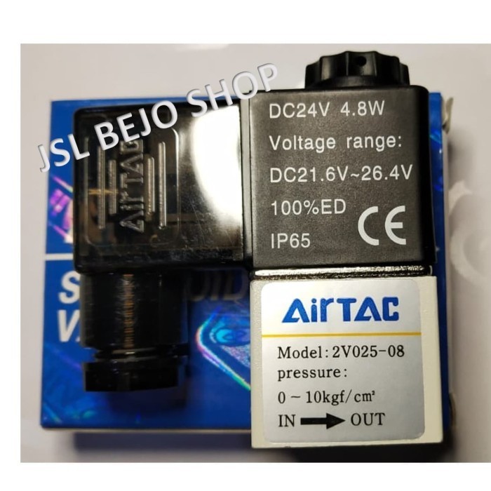 Jual Solenoid valve Electric Pneumatic 1/4" DC 12V | Shopee Indonesia