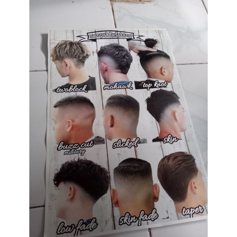 Jual poster model rambut | Shopee Indonesia