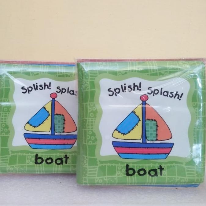 Jual Import Book Bath Book Board Book Baby Book - My Splish Splash Boat ...