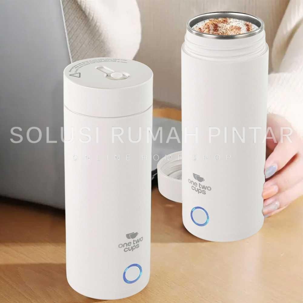 Jual Botol Minum Termos Elektrik 400ml - One Two Cups Pemanas Air ...