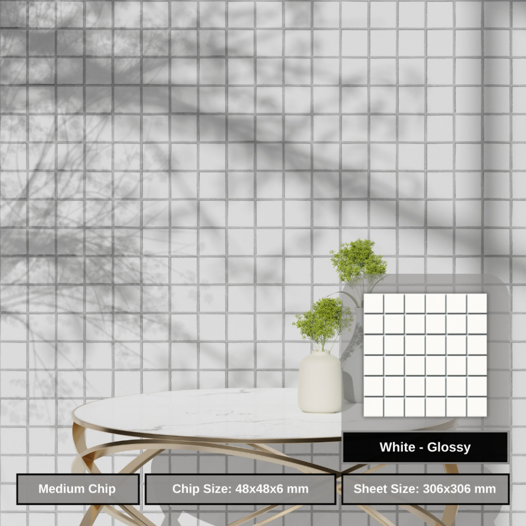 Jual Cove Mosaic Tile Shikaku Medium Chip Keramik Mosaik / Mozaik ...