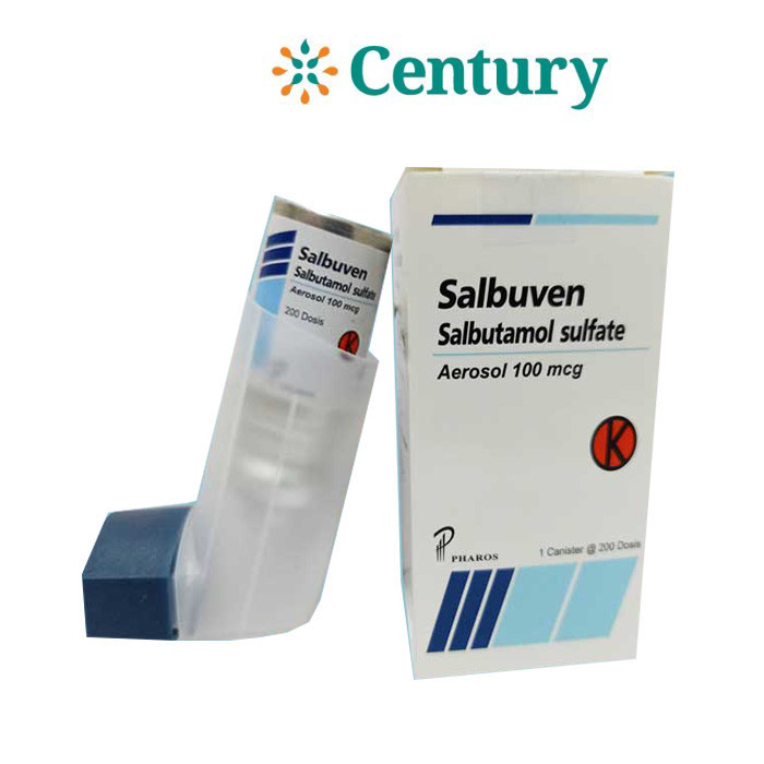 Jual SALBUVEN AEROSOL 100MCG / ED PRODUK 11/24/ ASMA / SESAK ...