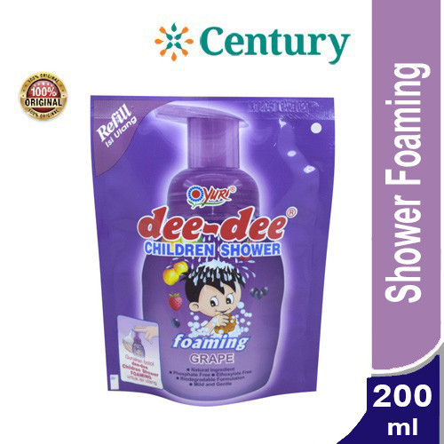 Jual DEE-DEE CHILDREN'S SHOWER FOAMING GRAPE REFILL 200ML / PERLENGKAPAN MANDI / SABUN MANDI ...
