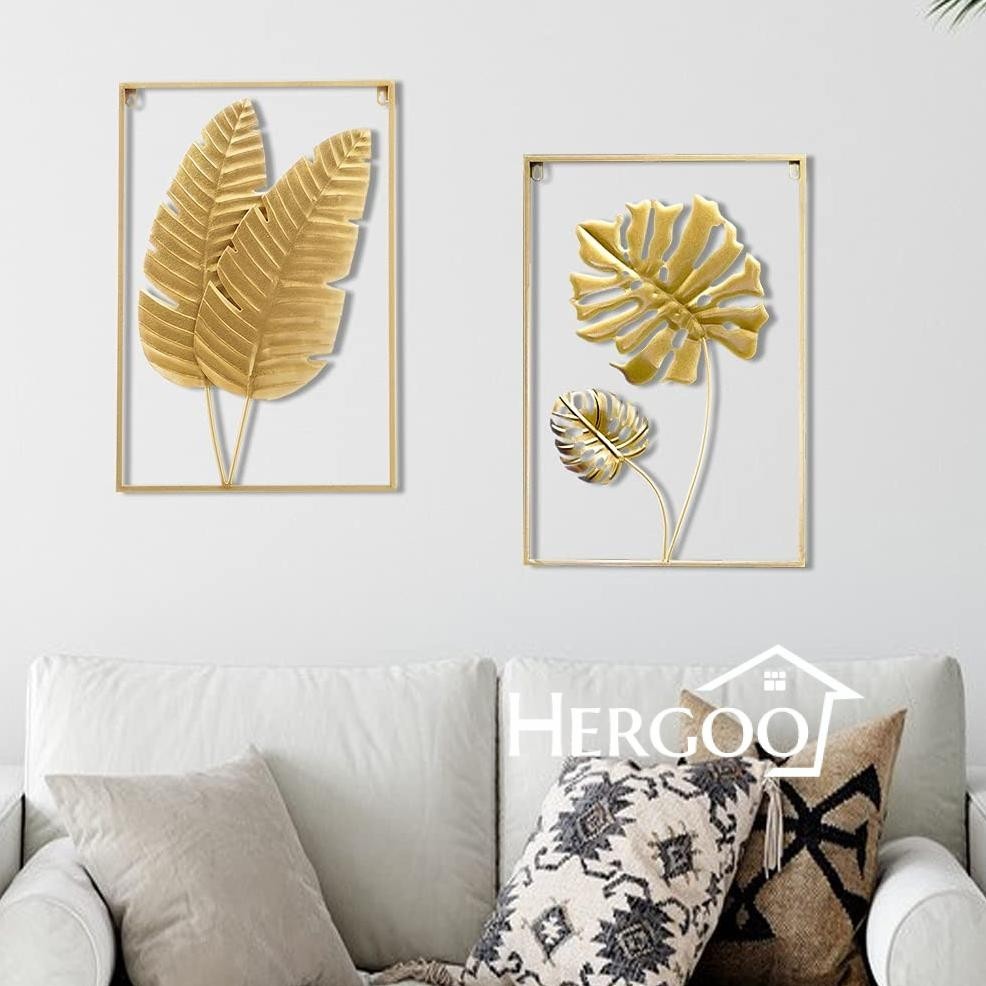 Jual Hiasan Dinding Wall Decor 40*60Cm Hiasan Dinding Bunga Daun Dan ...