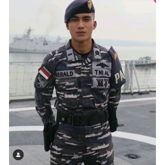 Jual Terbaru!! Baju tentara anak Baju TNI AL loreng Kostum Loreng TNI ...