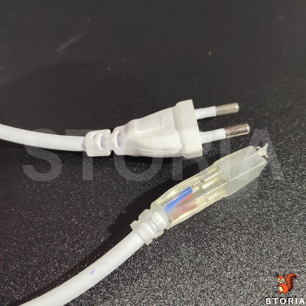 Jual Socket LED Strip Kabel Colokan Lampu LED/Adaptor Lampu | Shopee ...