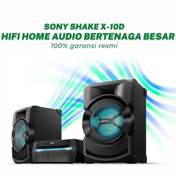 Jual Jual! Speaker Hifi Sony Shake-X10D Shakex10D Bluetooth Karaoke ...