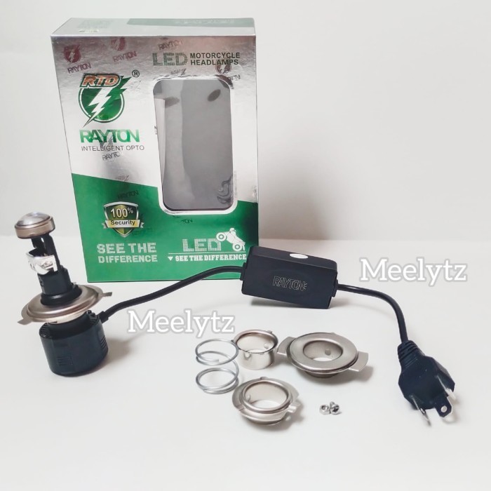 Jual Lampu Utama Led Rtd M8 Mini Projector H6 H4 Hs1 Cut Off Motor ...