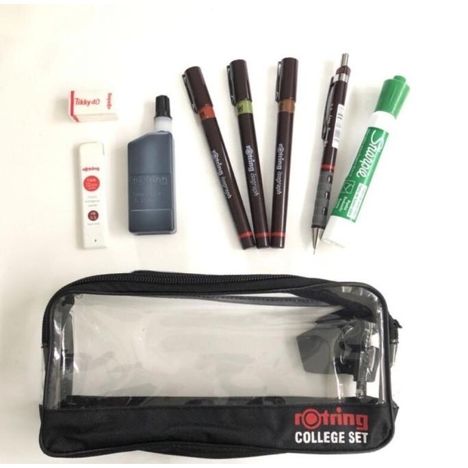 Jual Jual Rotring College Set Isograph Set 3 Ukuran 0,1/ 0,3/0,5 Eco ...