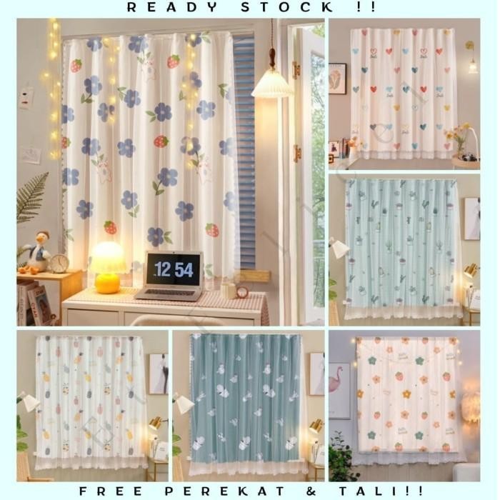 Jual Magic Curtain Pattern / Tirai Hordeng Gorden Tempel Pintu Jendela ...