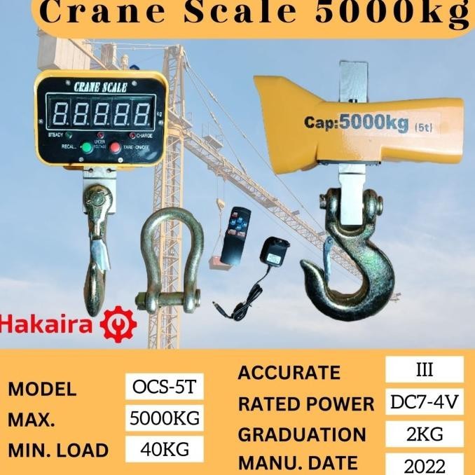 Jual Crane scale 5 ton/ timbangan digital 5 ton | Shopee Indonesia