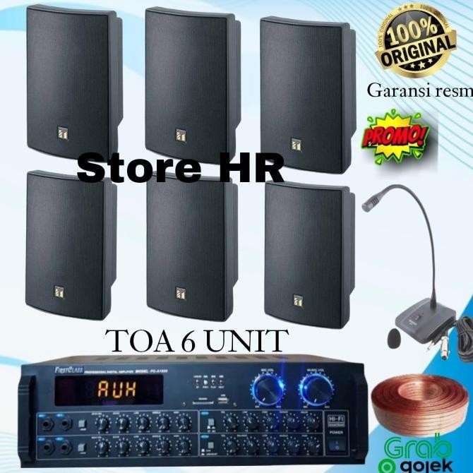 Jual Jual! Paket Speaker Toa Zs 1030 Original Buat Panggilan Kantor ( 6 Titik ) | Shopee Indonesia
