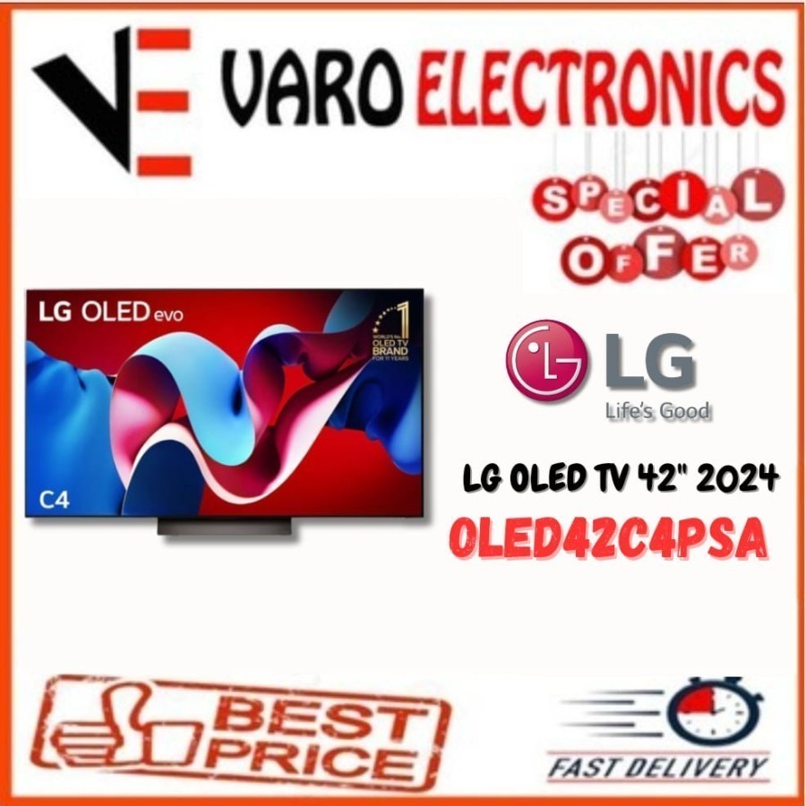 Jual LG TV OLED42C4PSA LG OLED TV 42 Inch Smart TV 4K 42C4PSA 42C4 ...