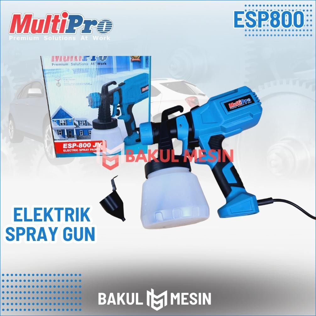 Jual DFG MULTIPRO ESP800 Elektrik Spray Gun mesin semprot cat Portable ...