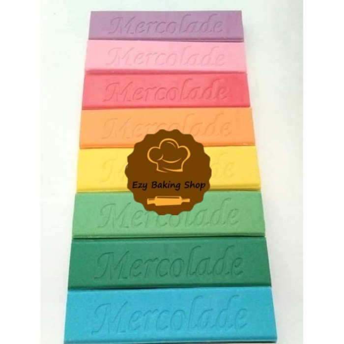 Jual Mercolade Rainbow 1Kg Coklat Compound Warna Warni Coklat Batang ...