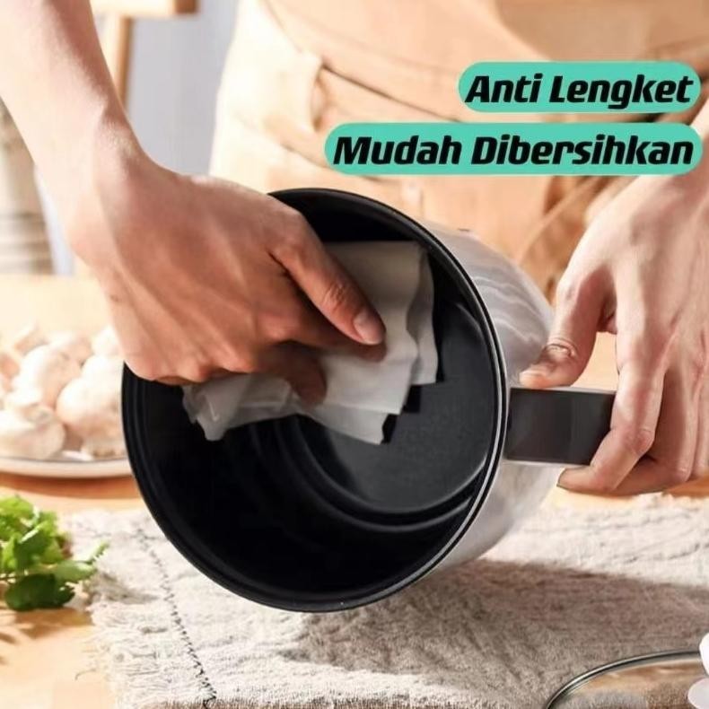 Jual Panci Listrik Elektrik Cooker Stainless Steel Teflon Cooking Pot ...
