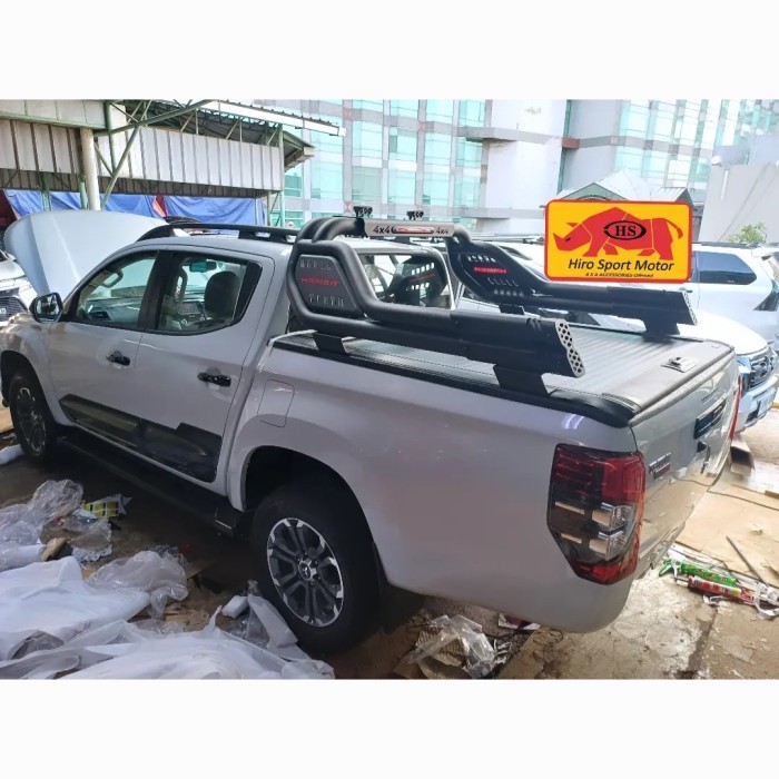 Jual roll bar strada triton model HAMER Hiro Motor | Shopee Indonesia