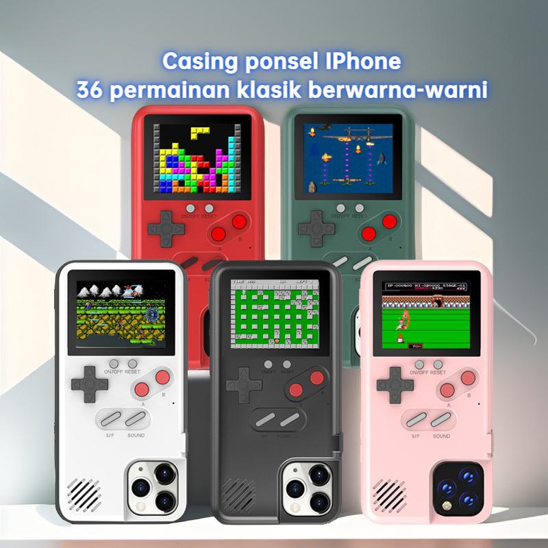Jual Casing Ponsel Seri Penuh Apple, Mesin Game Layar Berwarna 11-15 ...