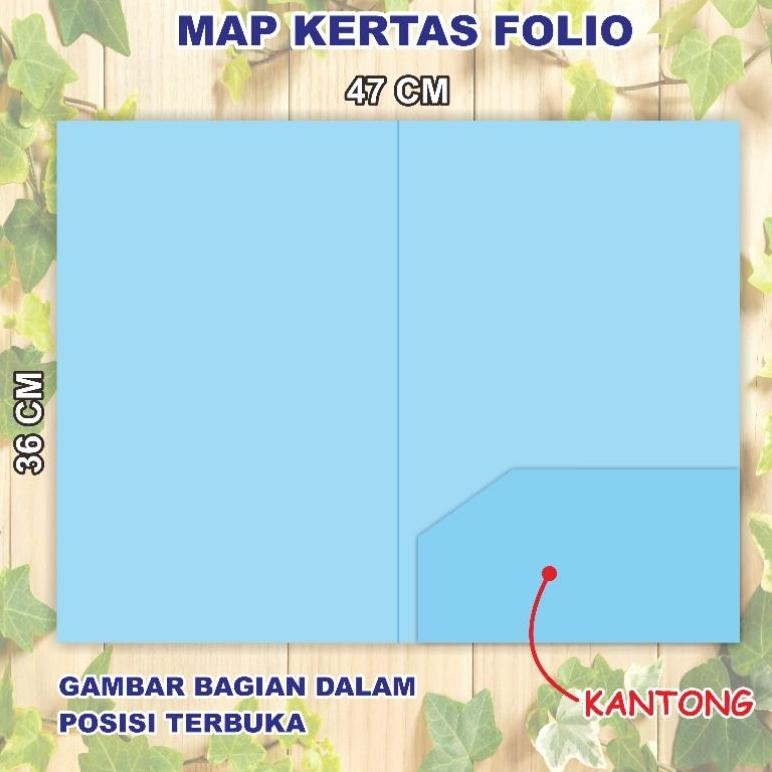 Jual masih promoo map polos folio / map polos manila (100 pcs) | Shopee ...