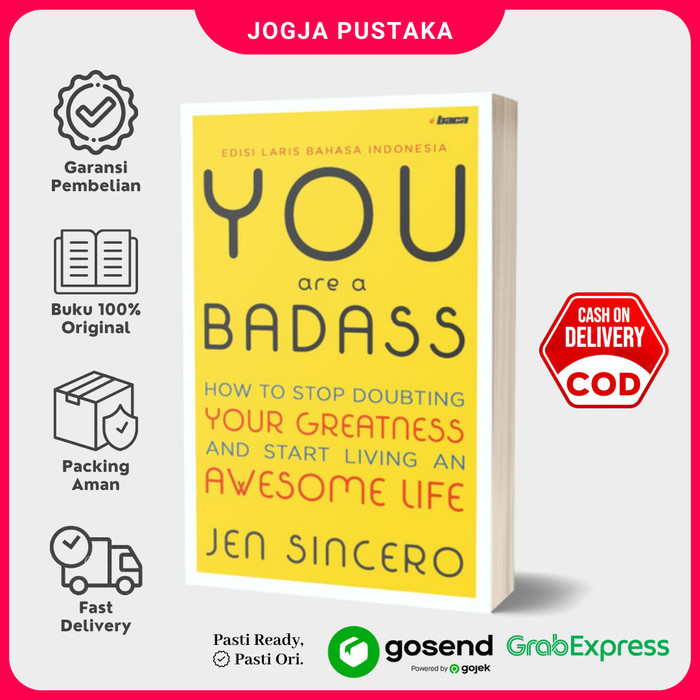 Jual Buku You Are A Badass (Edisi Revisi) - Sampul Kuning - Jen Sincero | Shopee Indonesia