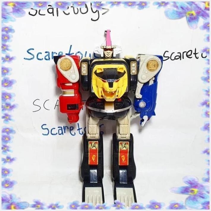 Jual [SCY] DX POWER RANGERS ALIEN RANGER MIGHTY MORPHIN NINJA MEGAZORD ...
