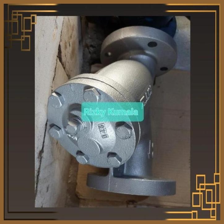 Jual [KNV] Y STRAINER KITZ CAST IRON 10K 2 1/2" INCH / STRAINER JIS 10K-65 FLANGE | Shopee Indonesia