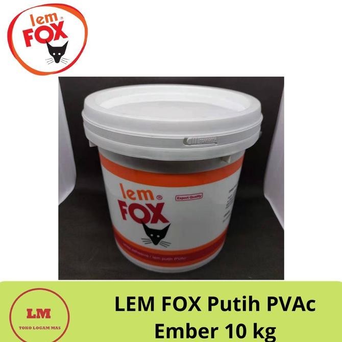 Jual FOX PVAc Ember Lem Kayu Putih - 10 kg | Shopee Indonesia