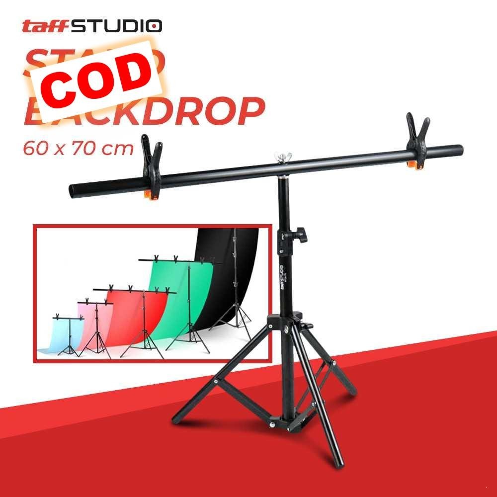 Jual Tiang Backdrop Background Foto Studio Bracket Stand Video ...