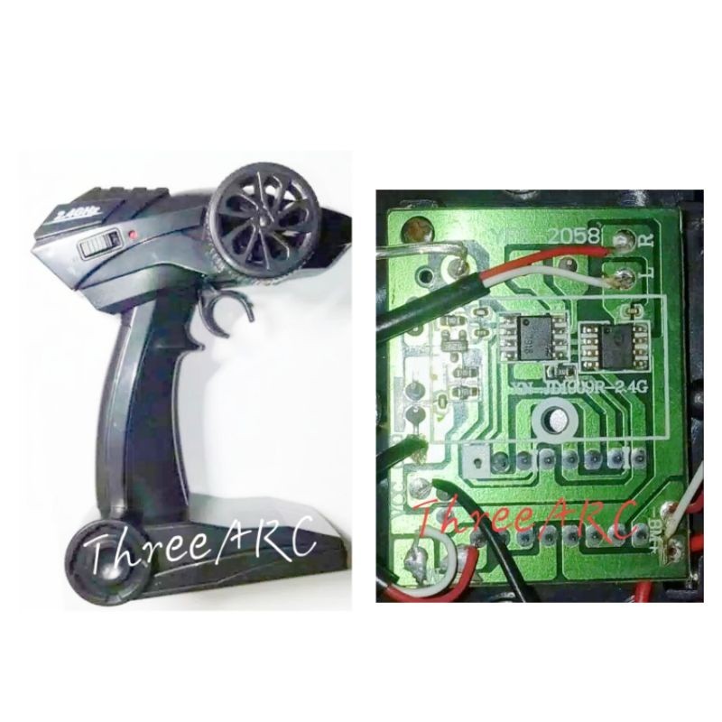 Jual Remote Rc Modul Pcb Reciever Rock Crawler Mobil Remote Control ...