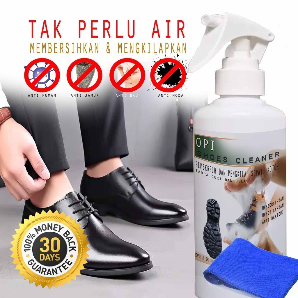 Jual spray cairan pembersih sepatu tanpa air menghilangkan noda ...