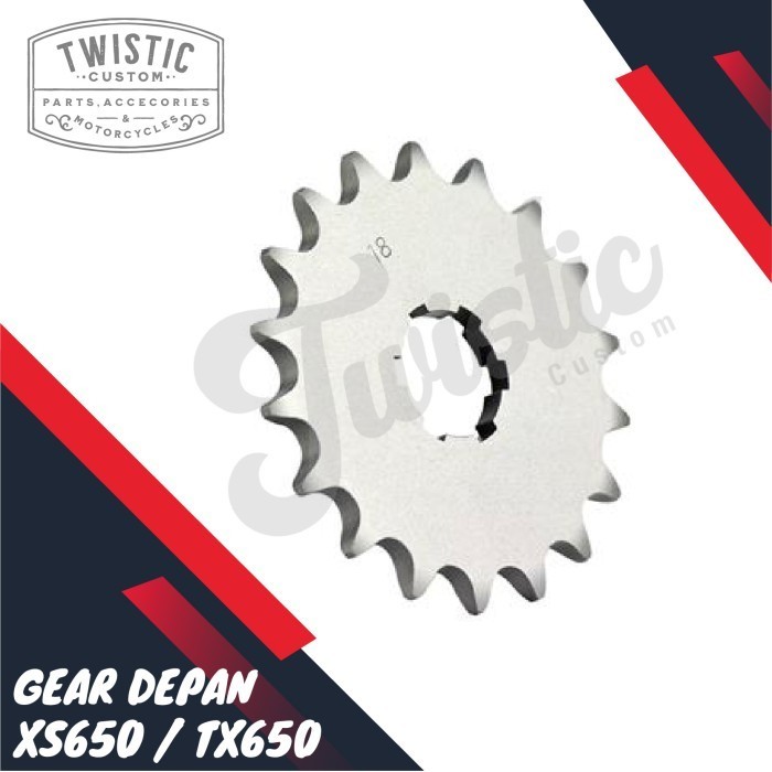 Jual Gear Gir Sprocket Rantai Depan Emgo Motor Yamaha Xs650 Tx650 Tx750 ...