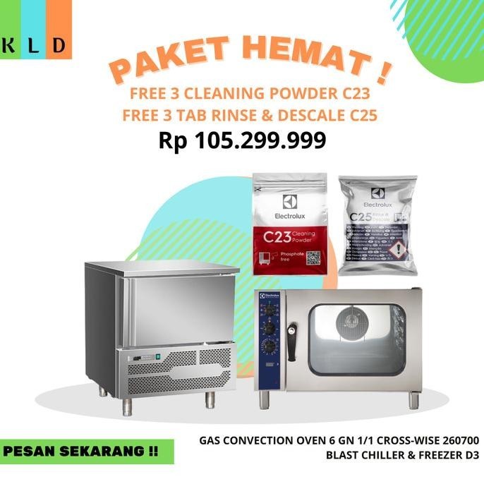 Jual [Promo] Blast Chiller & Freezer D3 - Gas Convection Oven 6 Gn1/1 ...