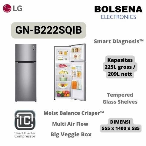 Jual [Ready] Lg Gnb222Sqib Kulkas 2 Pintu Kecil Small 2 Door ...