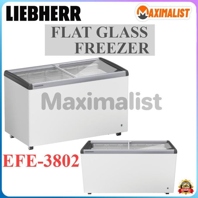 Jual [Baru] Liebherr Efe-3802 Flat Glass Freezer Sliding Kaca Rata ...