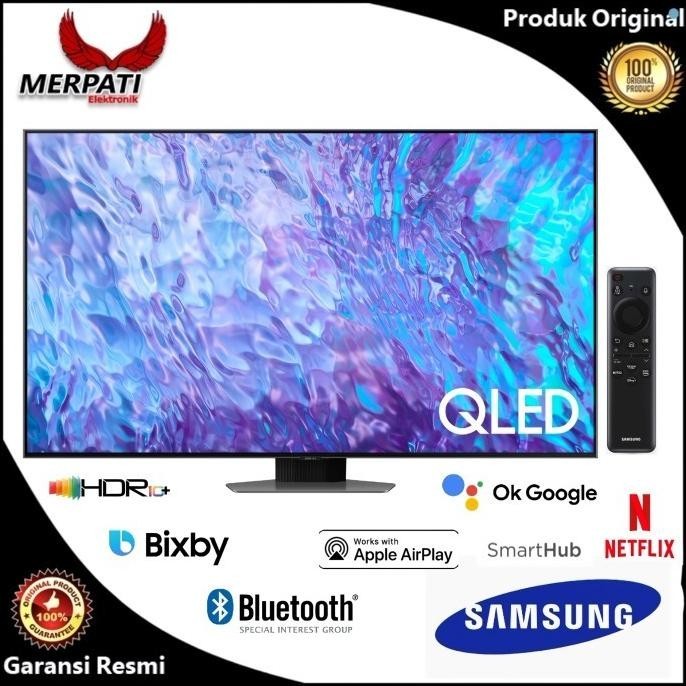 Jual [New] Tv Samsung Qled 55 Inch Q80C 55 Qled 4K 55Q80C Qa55Q80Cakxxd 4K Smart | Shopee Indonesia