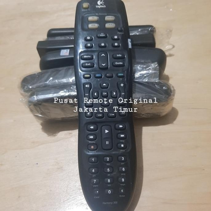 Jual [Baru] Remote Remot Multimedia Player Logitech Harmony 300 ...