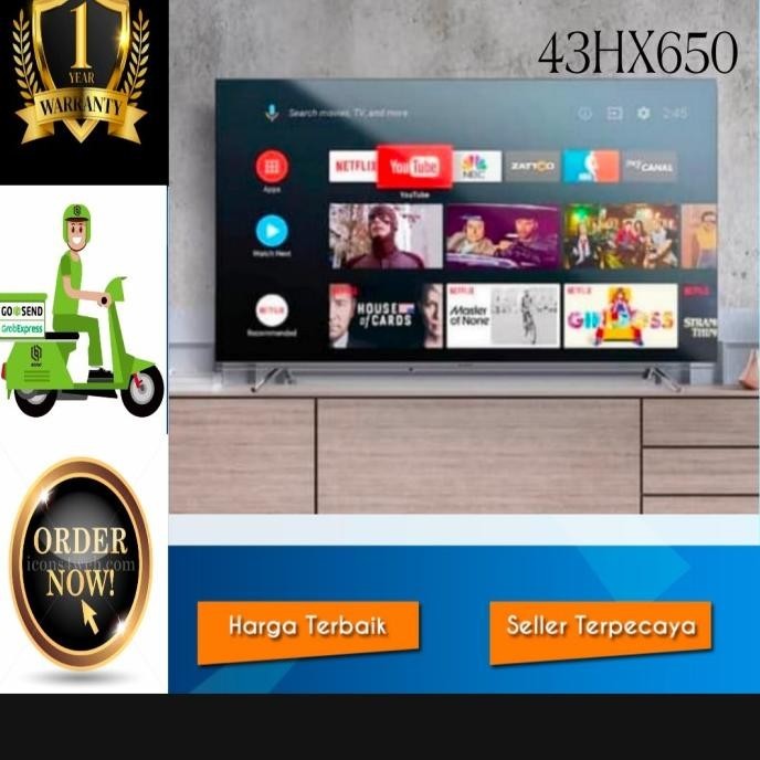 Jual [Ready] Led Tv 43 Inch Panasonic Android Smart 4K Uhd-Hdr Garansi ...
