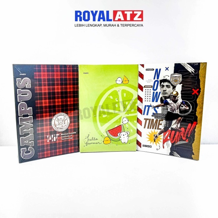 Jual Buku Tulis Ukuran Boxy Okey 40 Lembar Per Pak Isi 10 Buku | Shopee ...