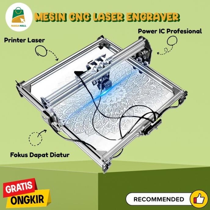 Jual Mesin Cnc Laser Grafir Engraver Printer Diy Area Luas 50X65Cm ...